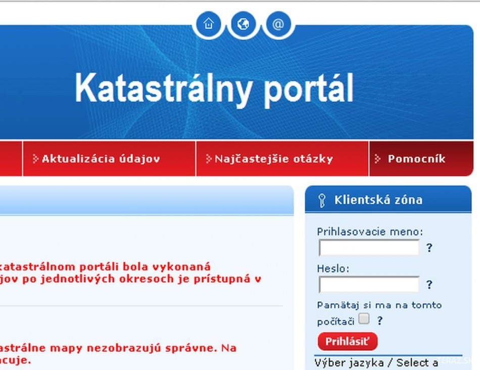 Kataster za poplatok a pod kontrolou: Slováci si za výpis zaplatia,