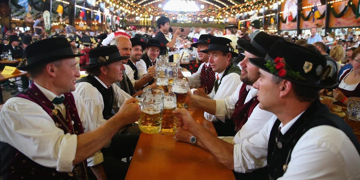 Najväčší pivný festival na svete Oktoberfest sa koná v Bavorsku už