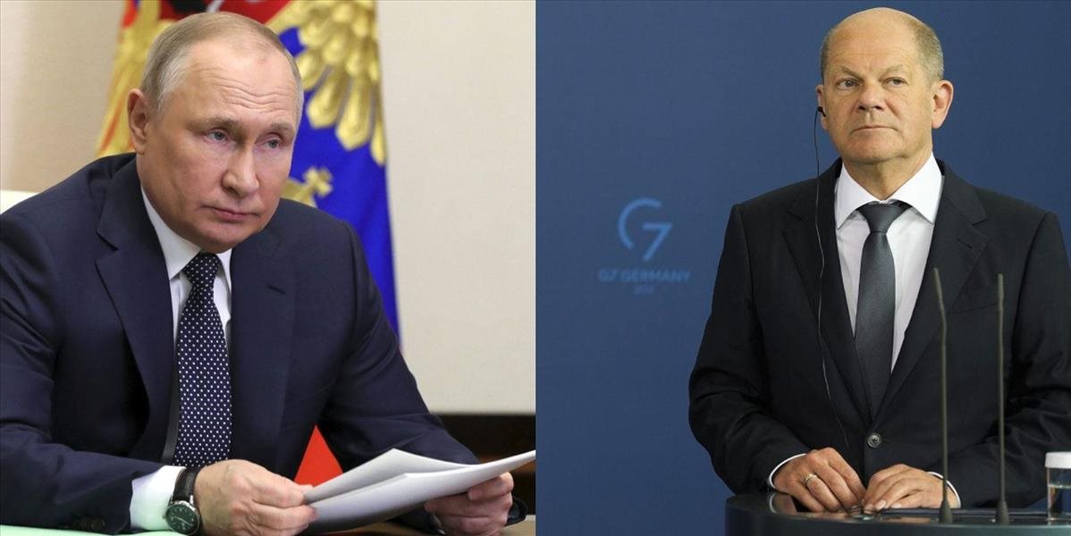 Scholz vyzval Putina na prímerie. Spolu riešili zásadné témy