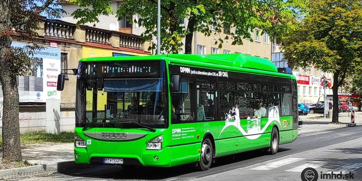 Dopravný podnik mesta Martin prepravil v roku 2022 vyše 4,5 milióna