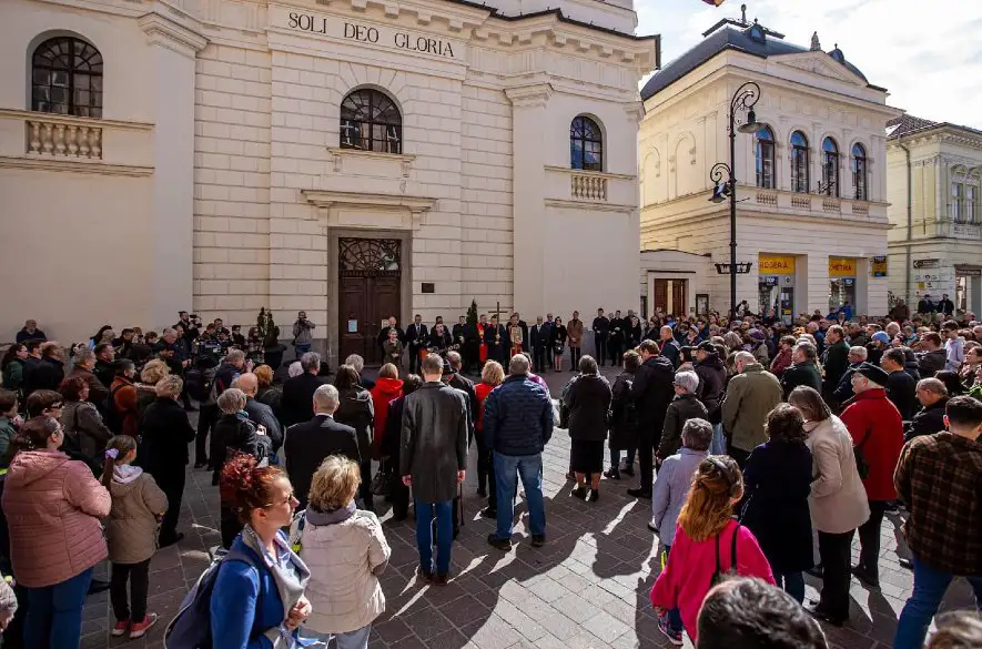 Predstavitelia cirkví a veriaci v Košiciach sa streli na pašijovom