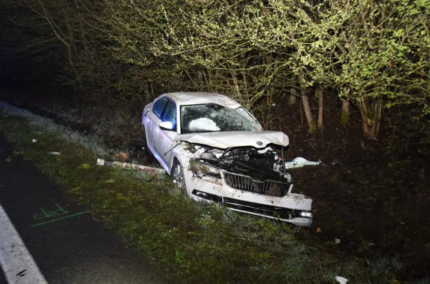 Pri Svinici došlo 2. apríla k dopravnej nehode, ktorej bol účastníkom