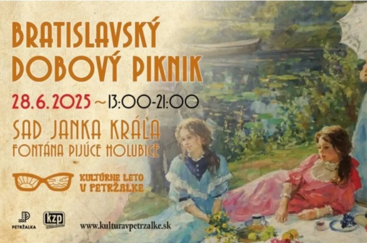 Bratislavský dobový piknik 2025 v Sade Janka Kráľa: Vrátite sa v čase
