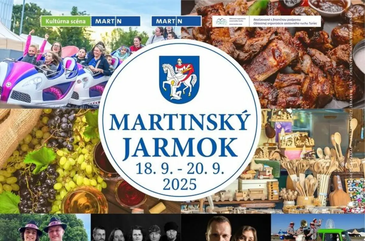 Martinský jarmok rozžiari mesto: Retro párty, detský deň a koncerty