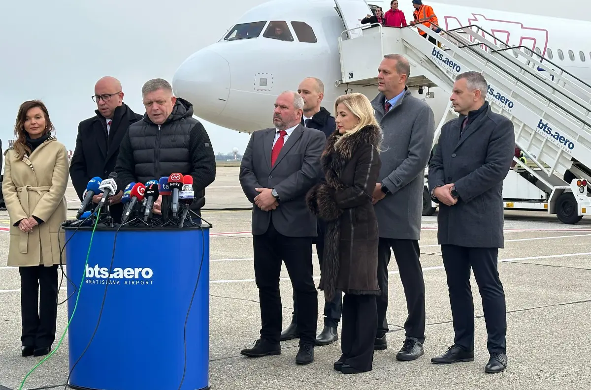 Fico naznačil veľkú zmenu: Letecká linka Bratislava Košice môže mať